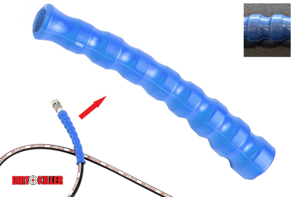 Industrial Style Bend Restrictor | Red Wave |Dirt Killer